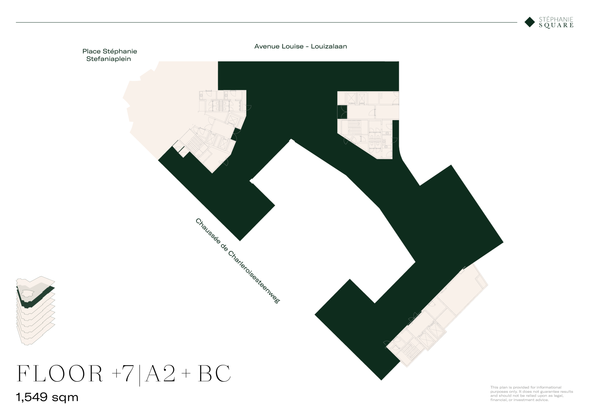 Stéphanie Square – A gateway to Avenue Louise